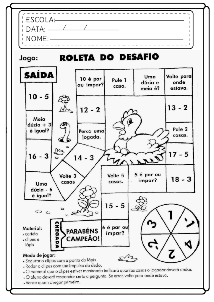 Atividades de Matemática 5 ano - Atividades Escolares